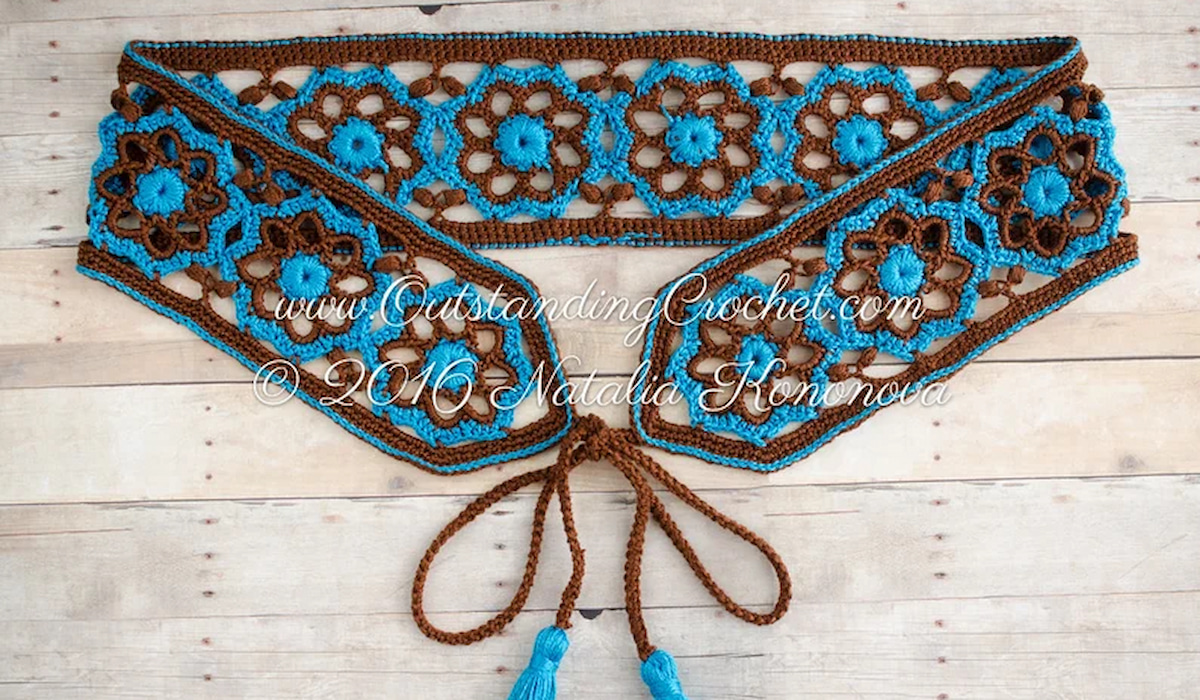 9 Crochet Belt Patterns - Crafting in the Night