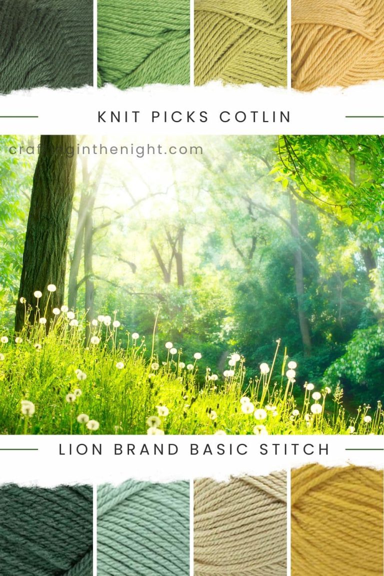 Spring Yarn Color Palette for Crochet & Knits - Crafting in the Night