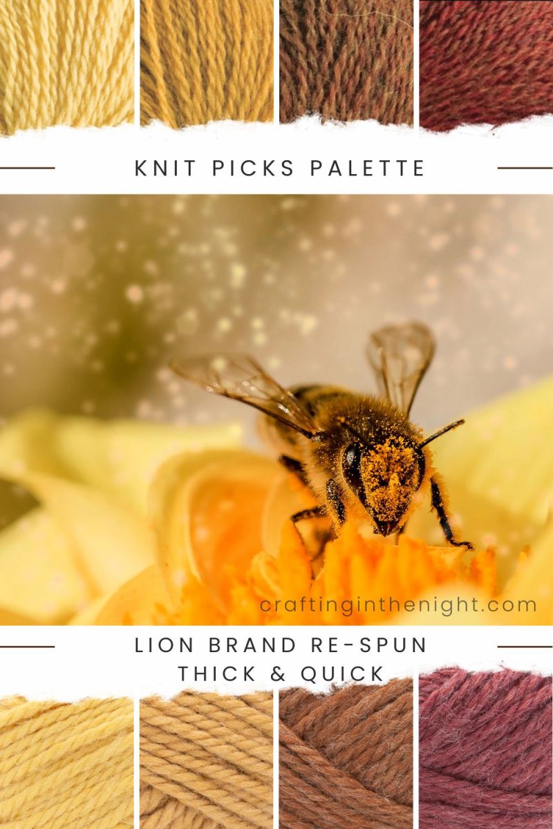 Yellow Yarn Color Palette for Crochet & Knits - Crafting in the Night