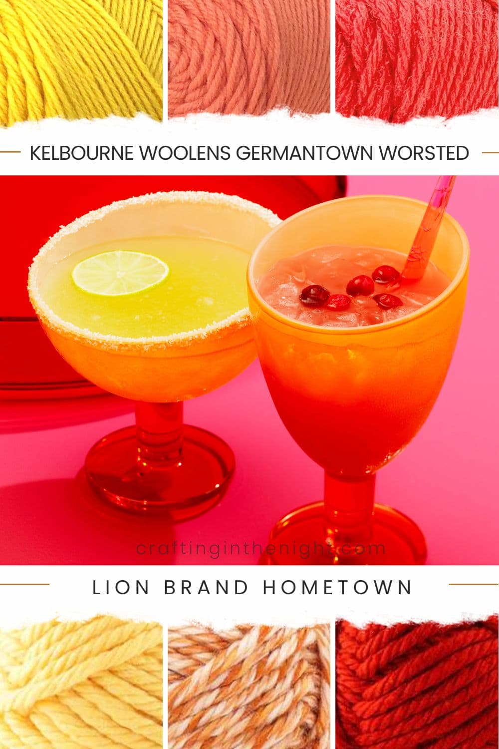 Groovy Yarn Color Palette for Crochet & Knit - Crafting in the Night