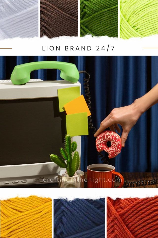 Retro Yarn Color Palette for Crochet & Knit - Crafting in the Night