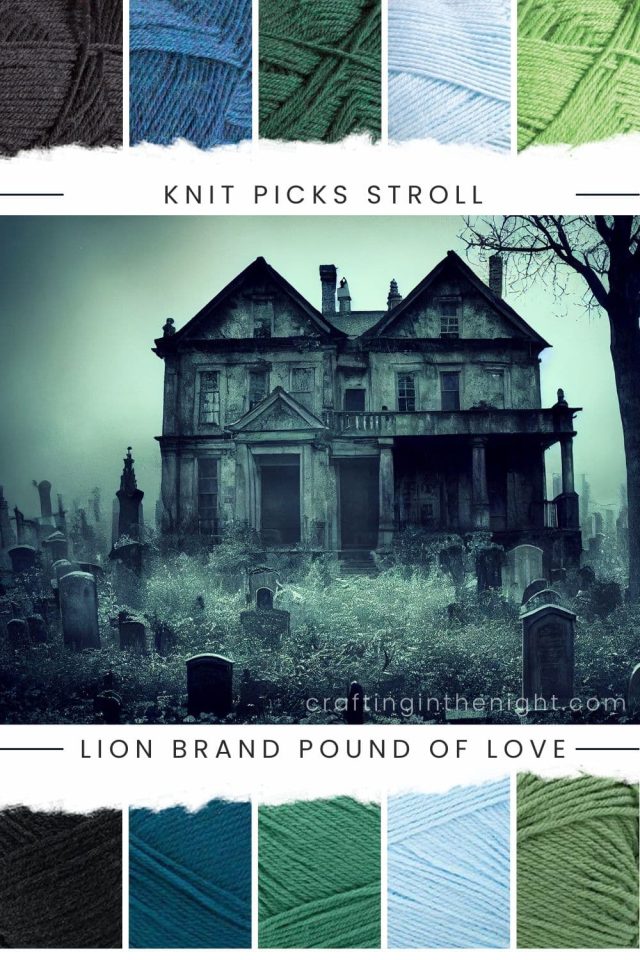 Halloween Yarn Color Palette for Crochet & Knits - Crafting in the Night