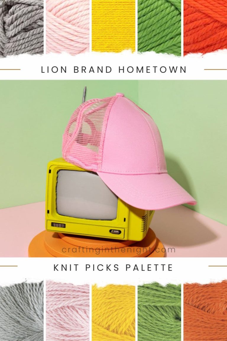 Retro Yarn Color Palette for Crochet & Knit - Crafting in the Night