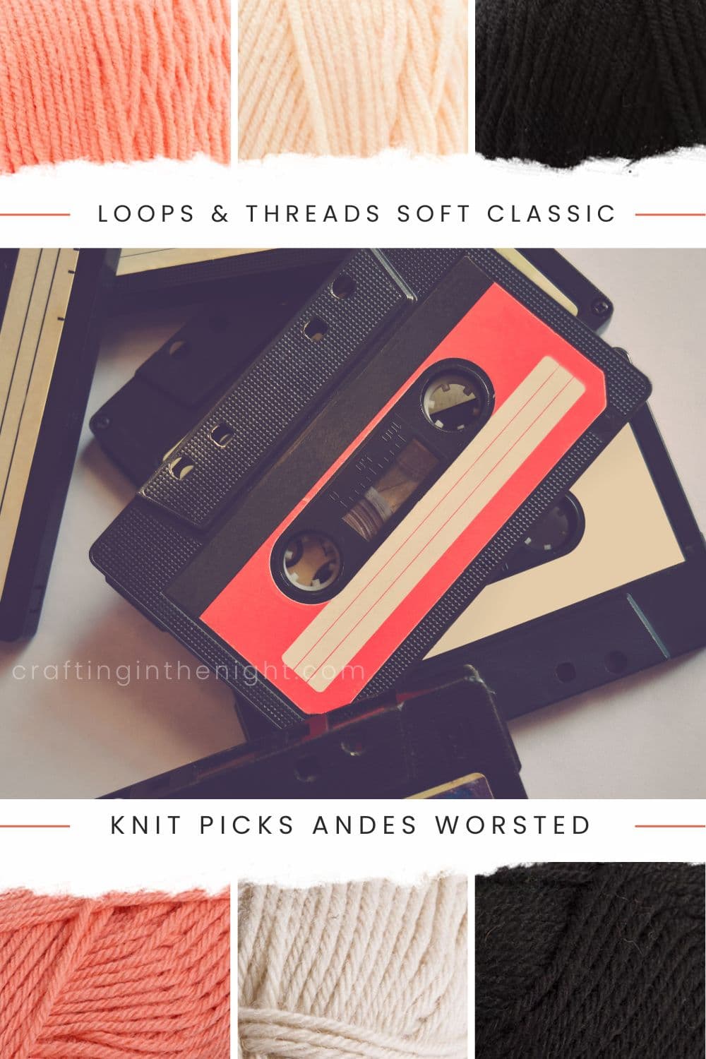 80's Yarn Color Palette for Crochet & Knits - Crafting in the Night