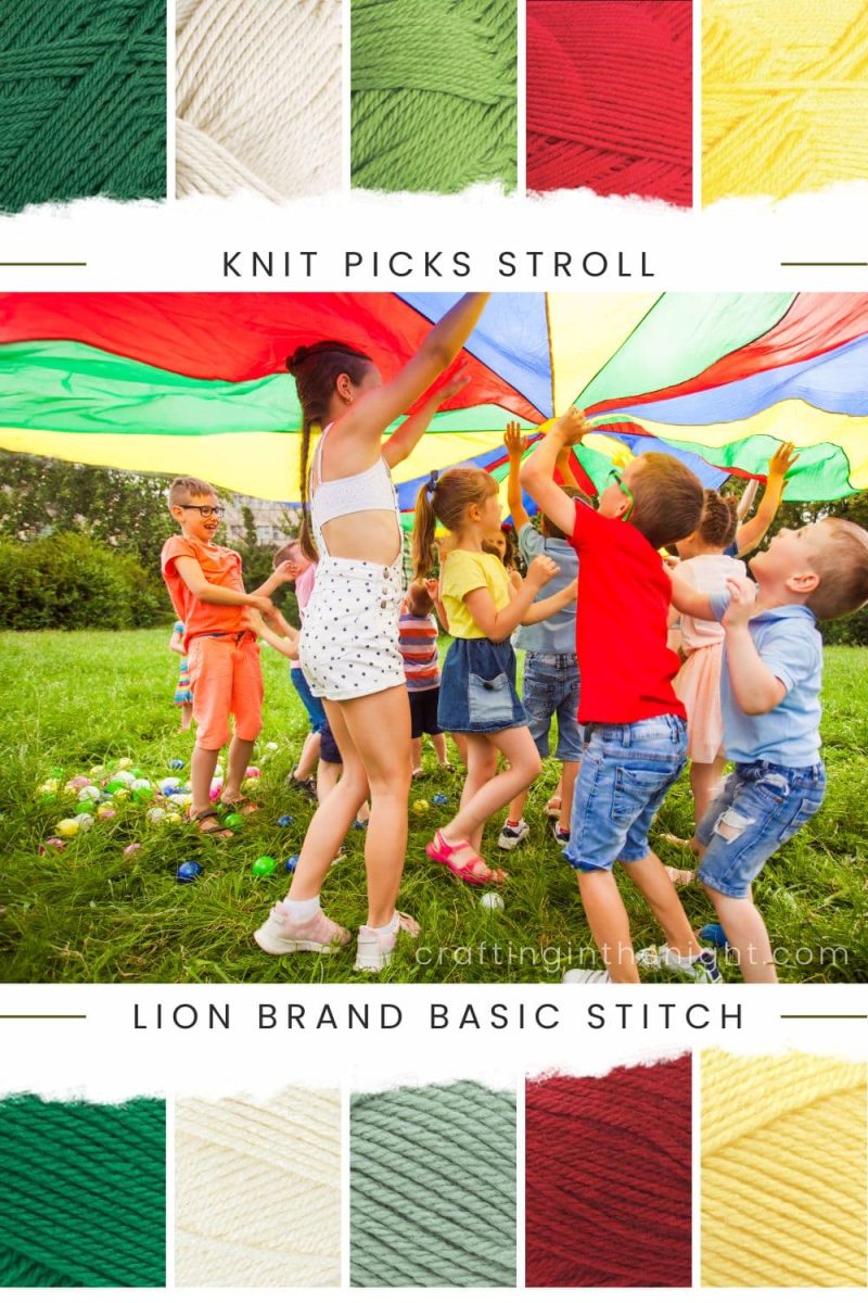 Spring Yarn Color Palette for Crochet & Knits - Crafting in the Night