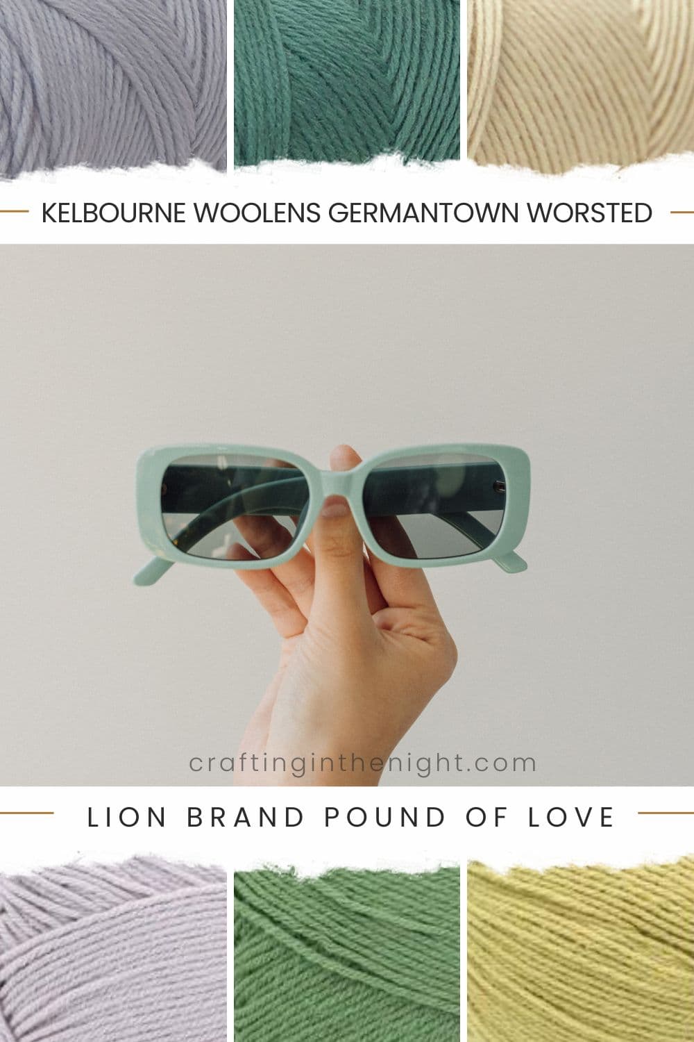 Retro Yarn Color Palette for Crochet & Knit - Crafting in the Night