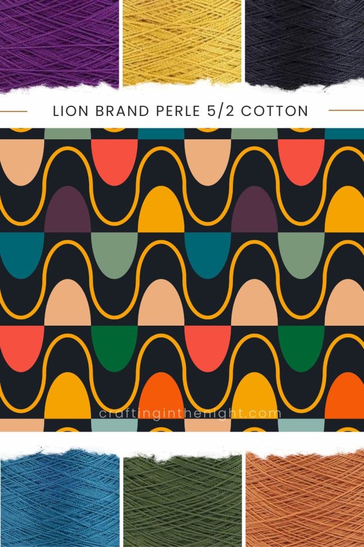 Groovy Yarn Color Palette for Crochet & Knit - Crafting in the Night