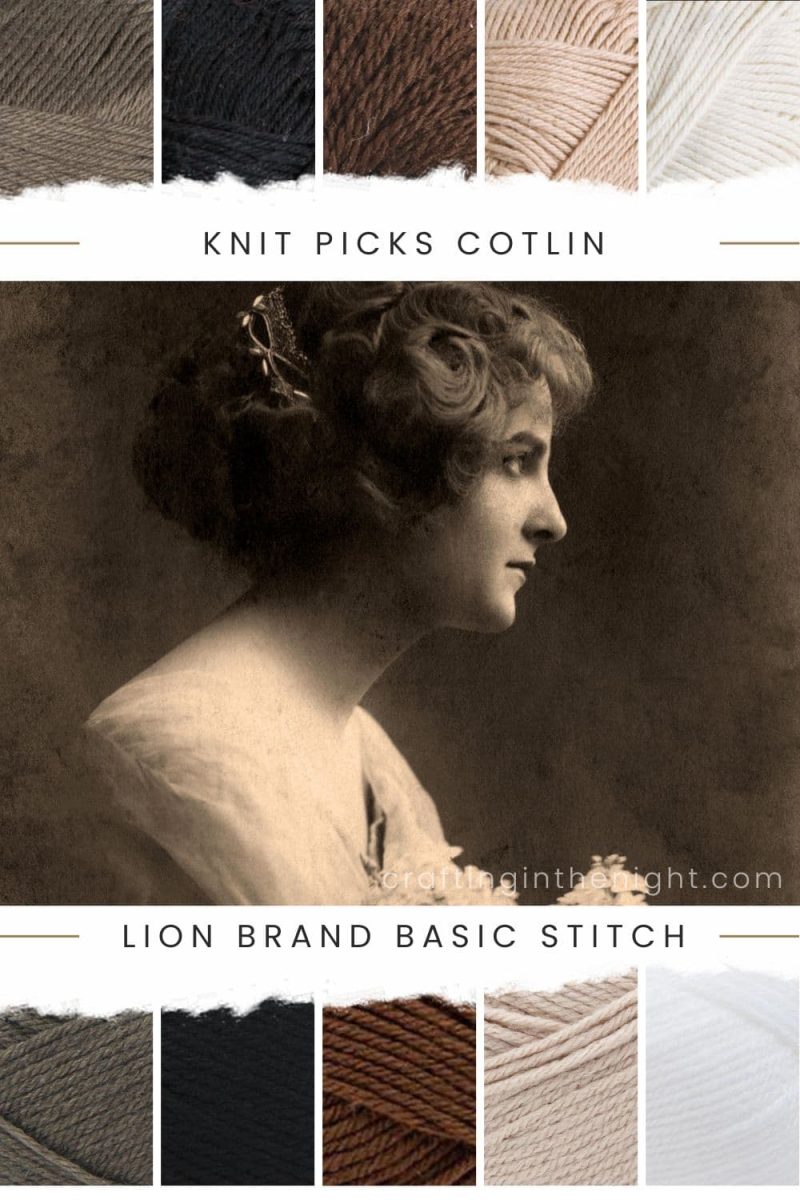 Vintage Color Palette for Crochet and Knit - Crafting in the Night