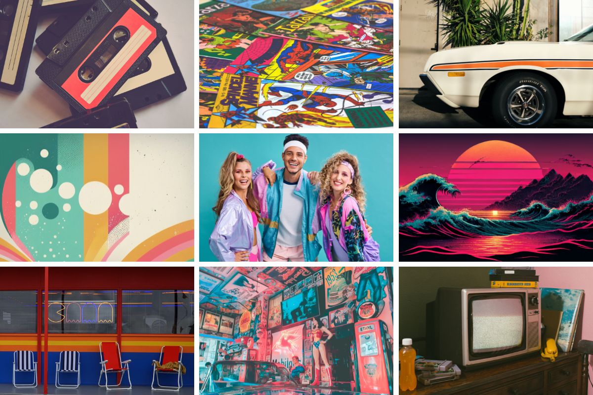 80's Yarn Color Palette for Crochet & Knits - Crafting in the Night