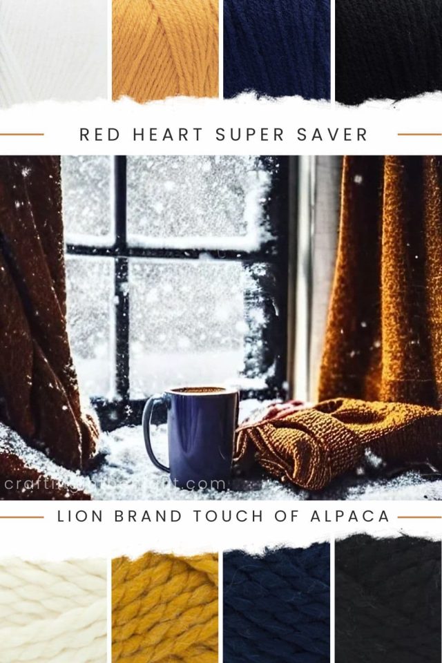 Winter Yarn Color Palette for Crochet & Knits - Crafting in the Night