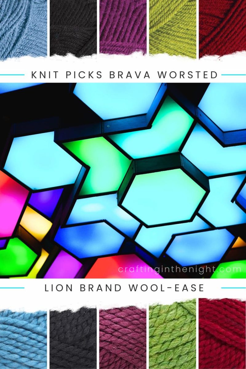 Neon Yarn Color Palette for Crochet & Knits - Crafting in the Night