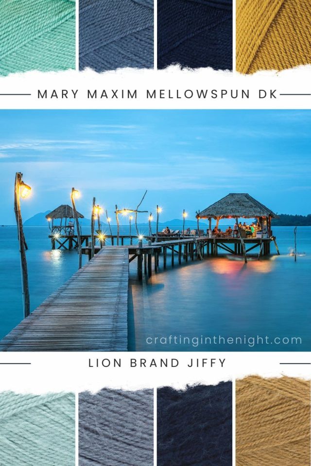 Beach Yarn Color Palette for Crochet & Knit - Crafting in the Night