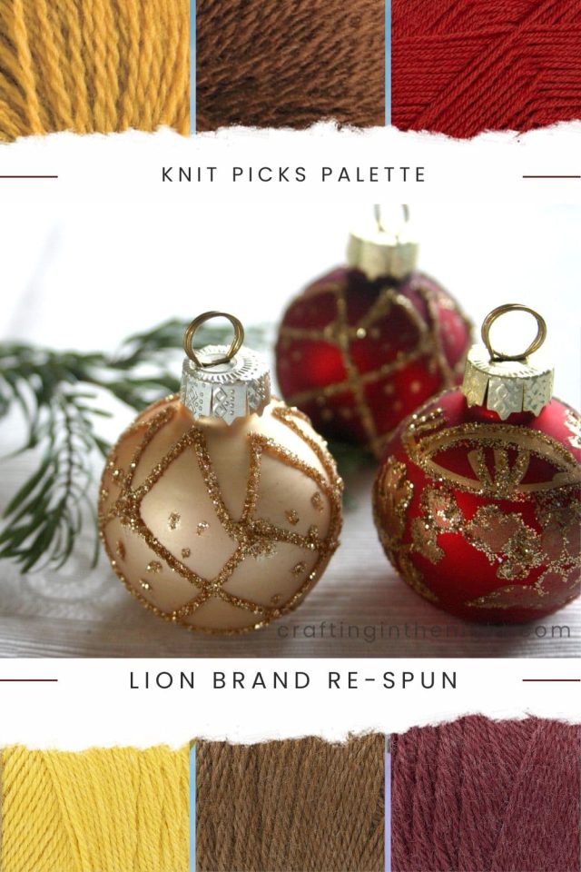 Christmas Yarn Color Palette for Crochet & Knits - Crafting in the Night