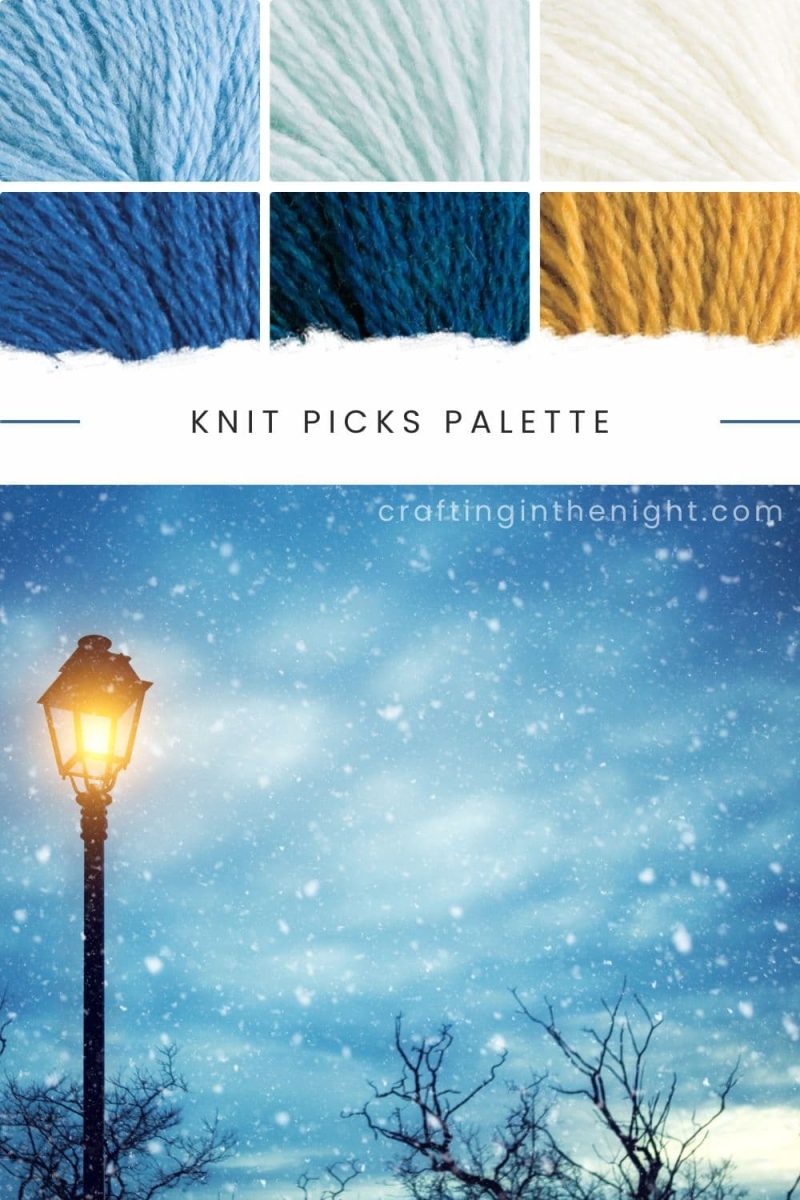 Winter Yarn Color Palette for Crochet & Knits - Crafting in the Night