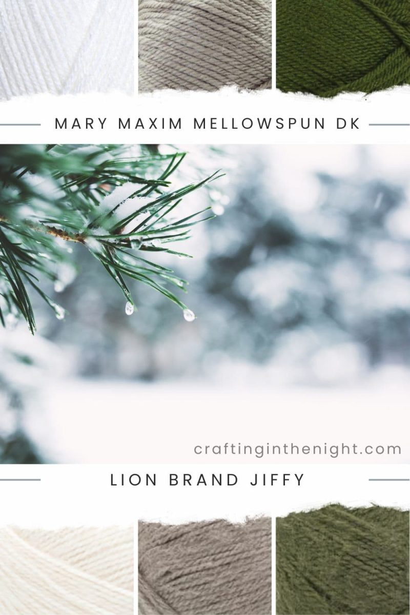 Winter Yarn Color Palette for Crochet & Knits - Crafting in the Night