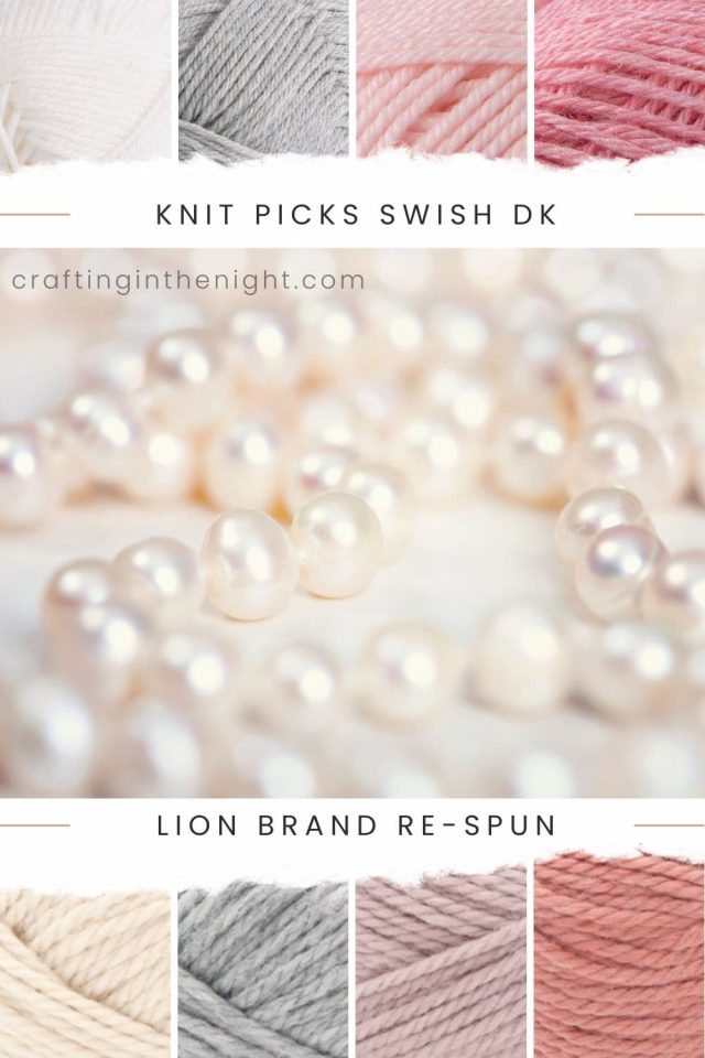 White Yarn Color Palette for Crochet & Knits - Crafting in the Night