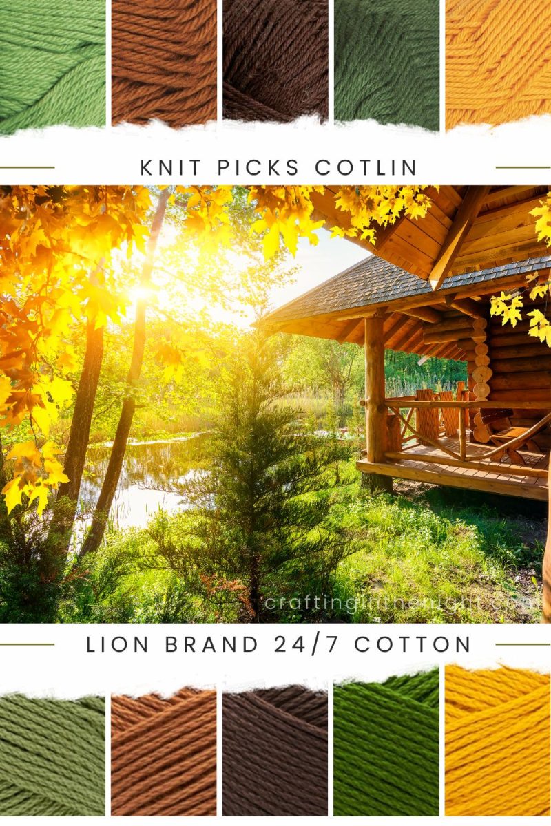 Autumn Yarn Color Palette for Crochet & Knits - Crafting in the Night