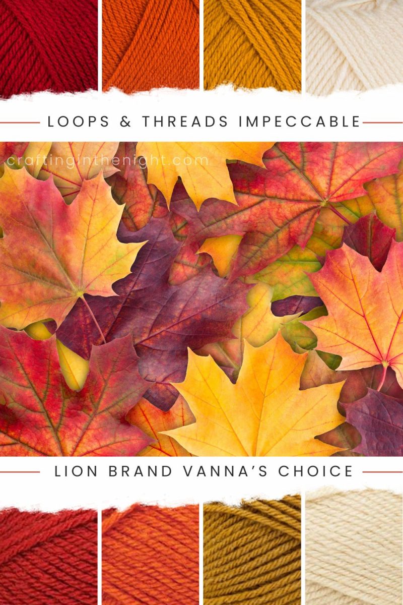 Autumn Yarn Color Palette for Crochet & Knits - Crafting in the Night