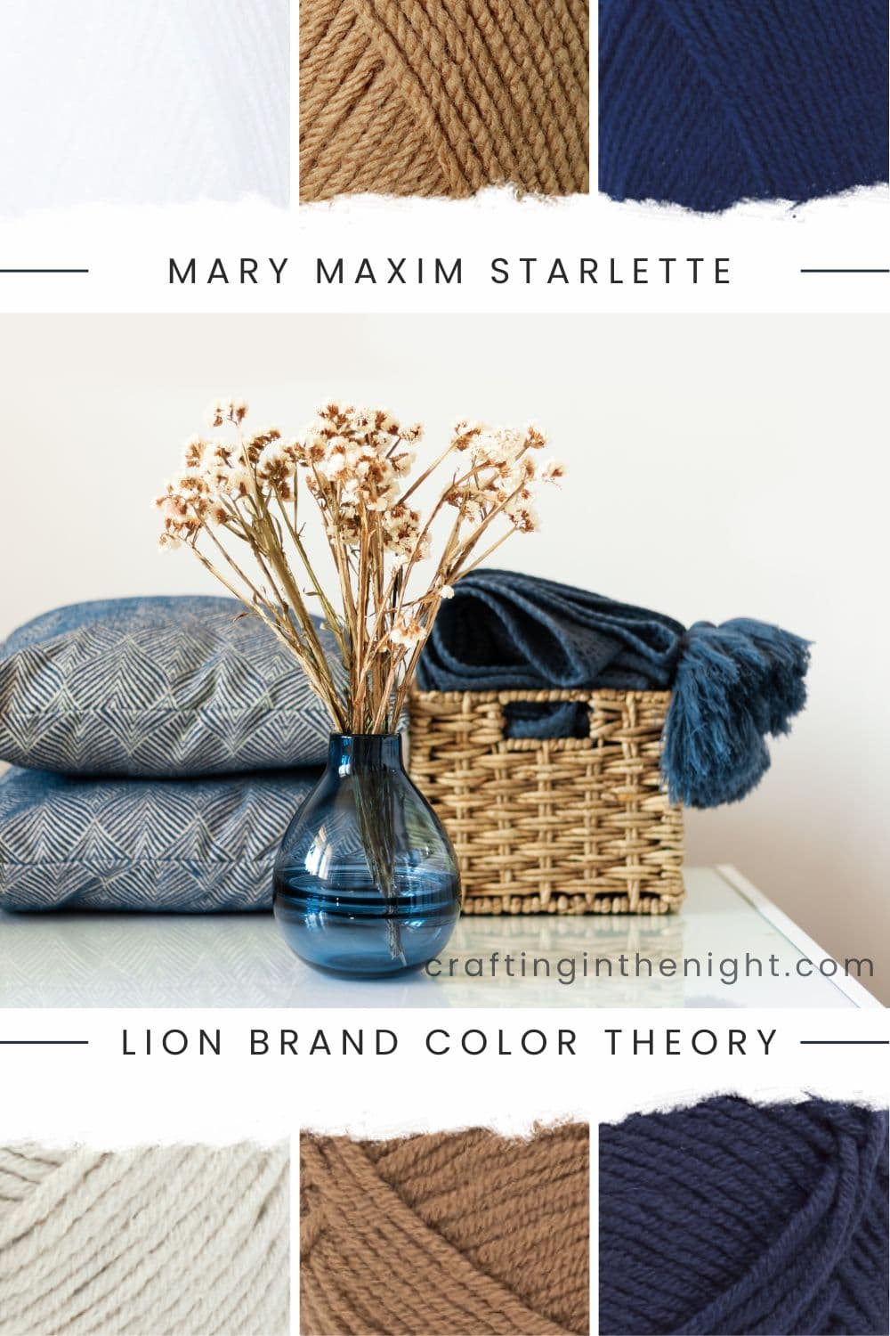 Earth Tone Yarn Color Palette for Crochet & Knits - Crafting in the Night