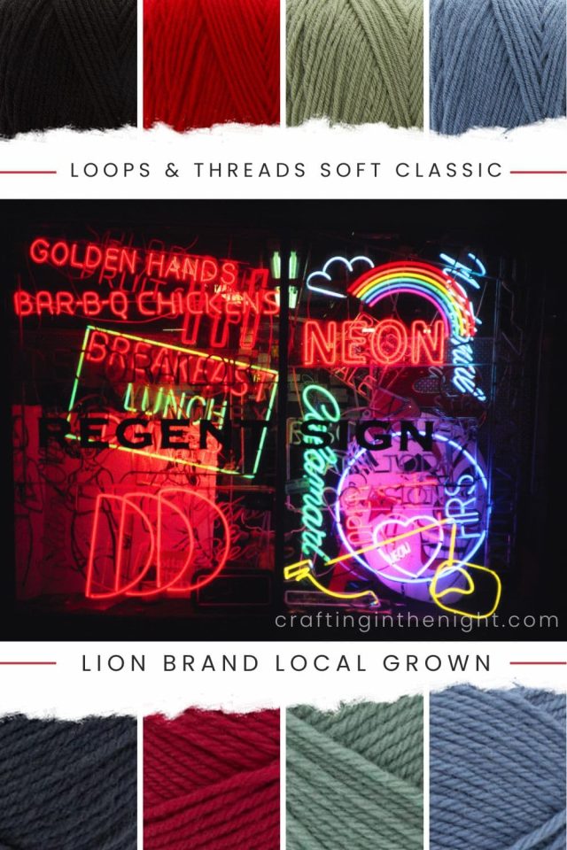 Neon Yarn Color Palette for Crochet & Knits - Crafting in the Night