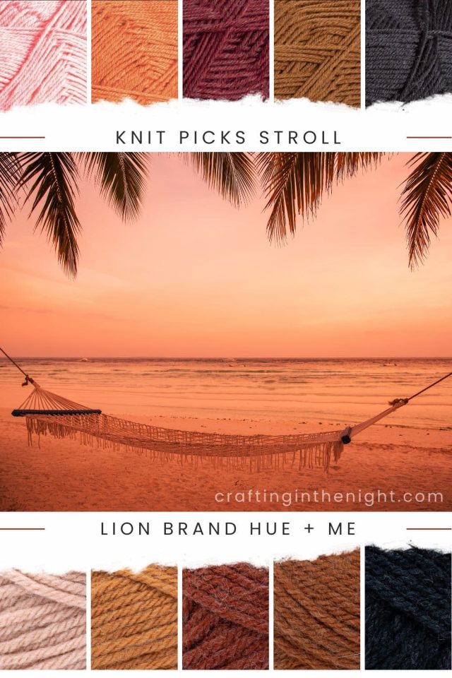 Beach Yarn Color Palette for Crochet & Knit - Crafting in the Night