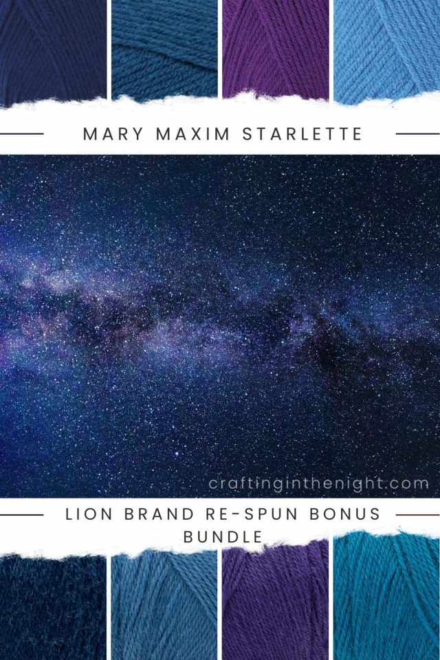 Blue Yarn Color Palette for Crochet & Knits - Crafting in the Night