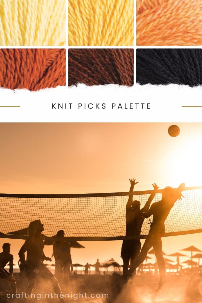 Beach Yarn Color Palette for Crochet & Knit - Crafting in the Night