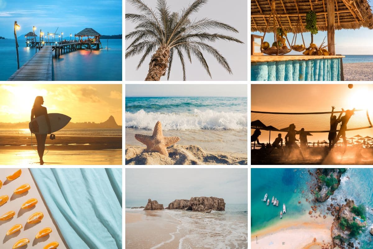 Beach Yarn Color Palette for Crochet & Knit - Crafting in the Night