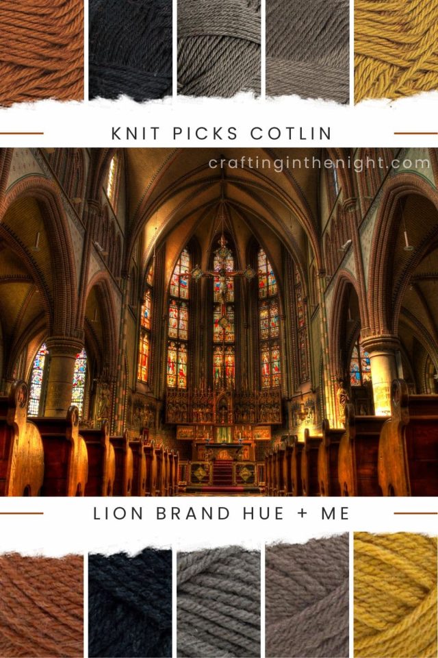 Brown Yarn Color Palette for Crochet & Knits - Crafting in the Night