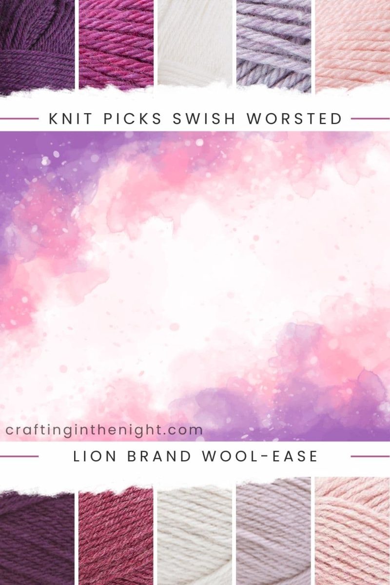 Baby Girl Yarn Color Palette for Crochet & Knits - Crafting in the Night
