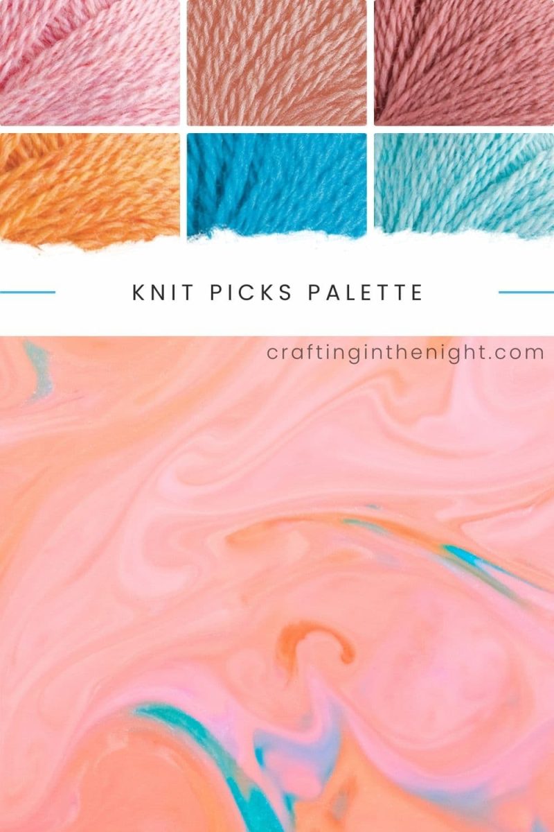 Peach Yarn Color Palette for Crochet & Knits - Crafting in the Night