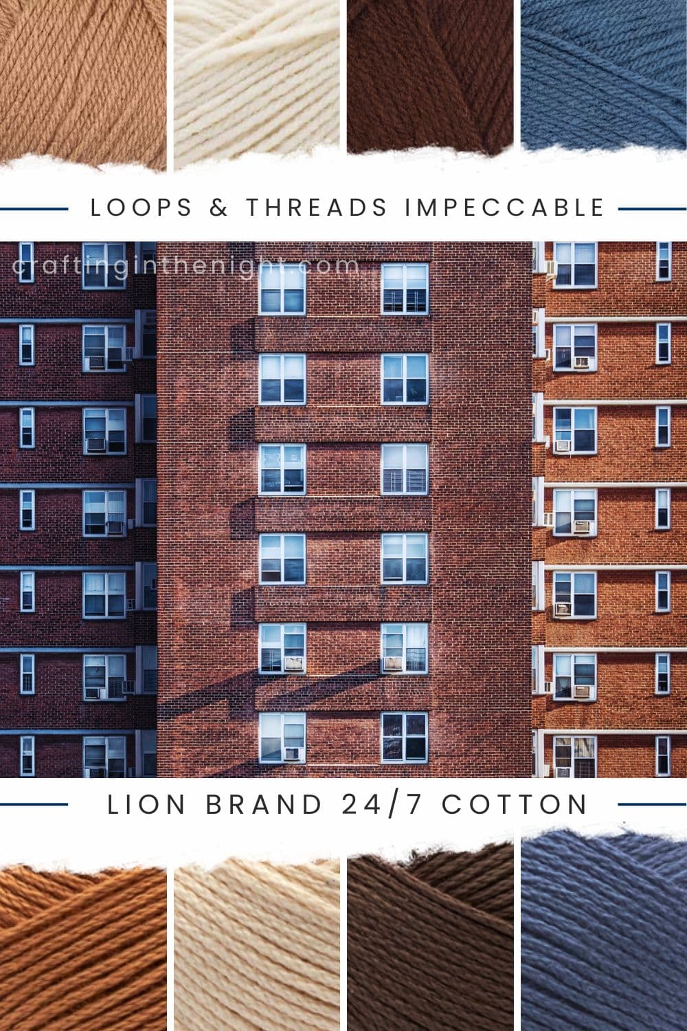 Brown Yarn Color Palette for Crochet & Knits - Crafting in the Night