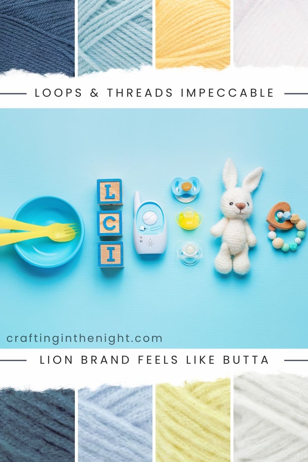 Baby Boy Yarn Color Palette for Crochet & Knits - Crafting in the Night