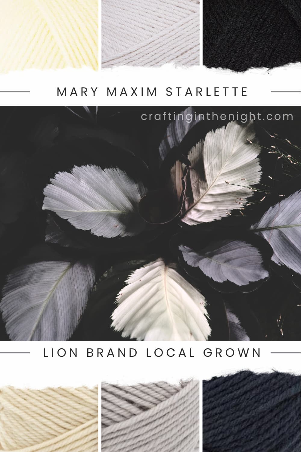 Grey Color Palette for Crochet & Knits - Crafting in the Night