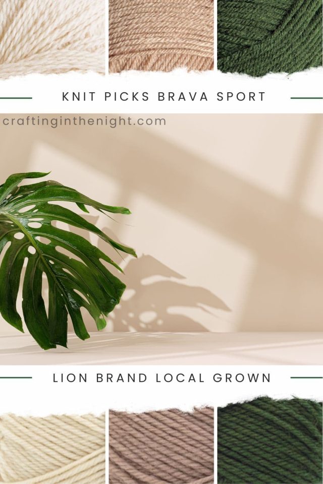 Beige Yarn Color Palette for Crochet & Knits - Crafting in the Night