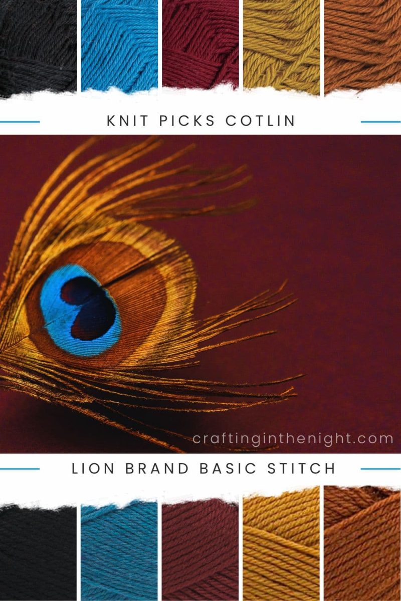 Burgundy Yarn Color Palette for Crochet & Knits - Crafting in the Night