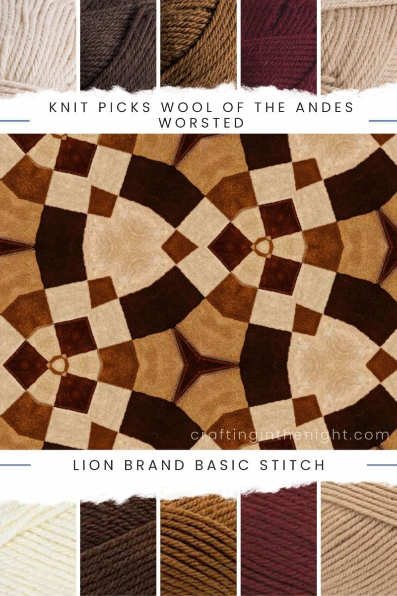 Beige Yarn Color Palette for Crochet & Knits - Crafting in the Night