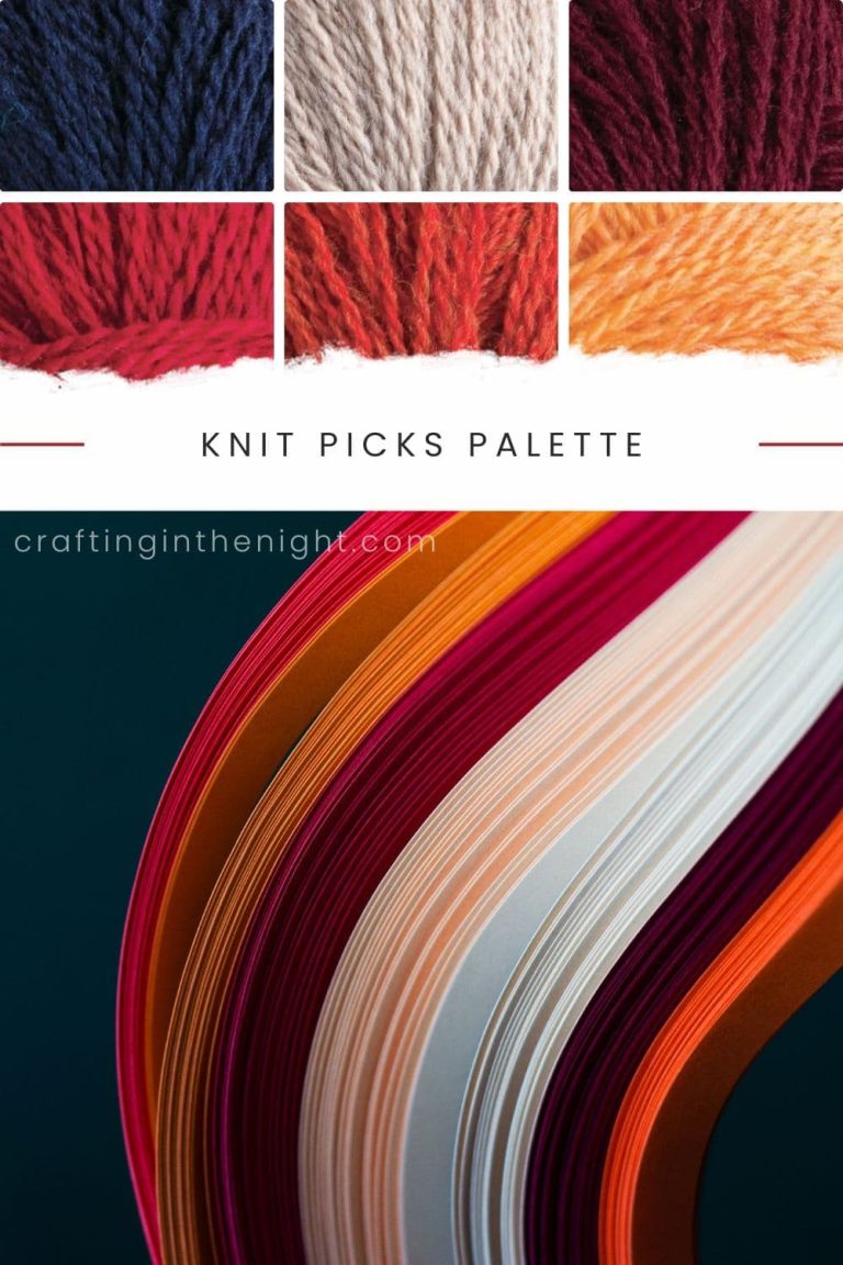 Burgundy Yarn Color Palette for Crochet & Knits - Crafting in the Night