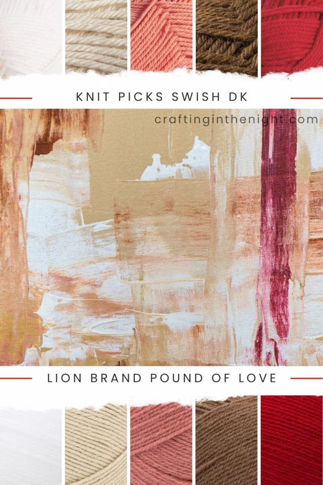 Beige Yarn Color Palette for Crochet & Knits - Crafting in the Night