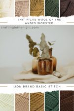 Muted Yarn Color Palette for Crochet & Knits - Crafting in the Night