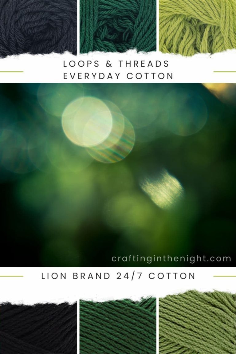 Dark Green Color Palette for Crochet & Knits - Crafting in the Night
