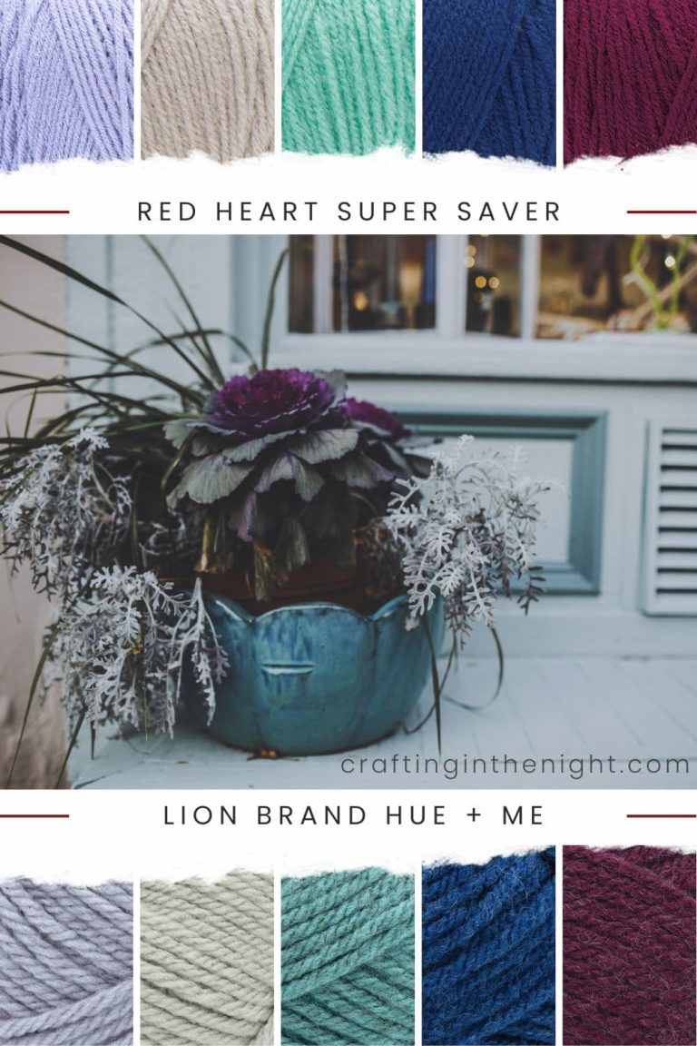 Muted Yarn Color Palette for Crochet & Knits - Crafting in the Night