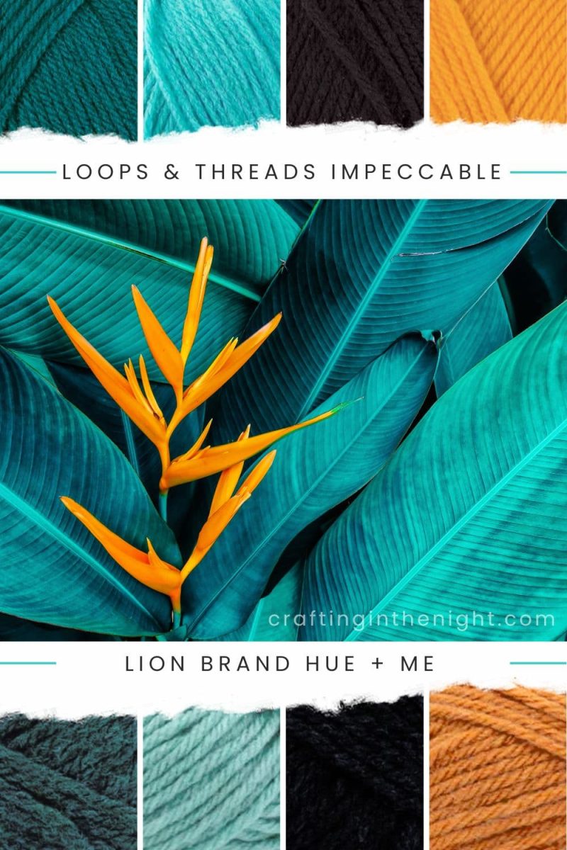 Tropical Yarn Color Palette for Crochet & Knits - Crafting in the Night