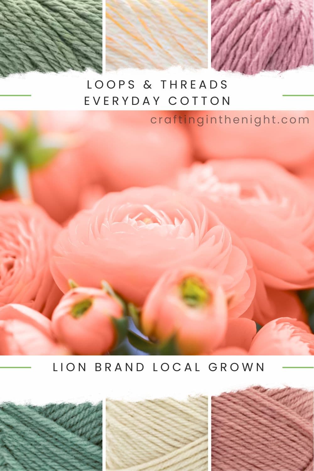Coral Yarn Color Palette for Crochet & Knits - Crafting in the Night